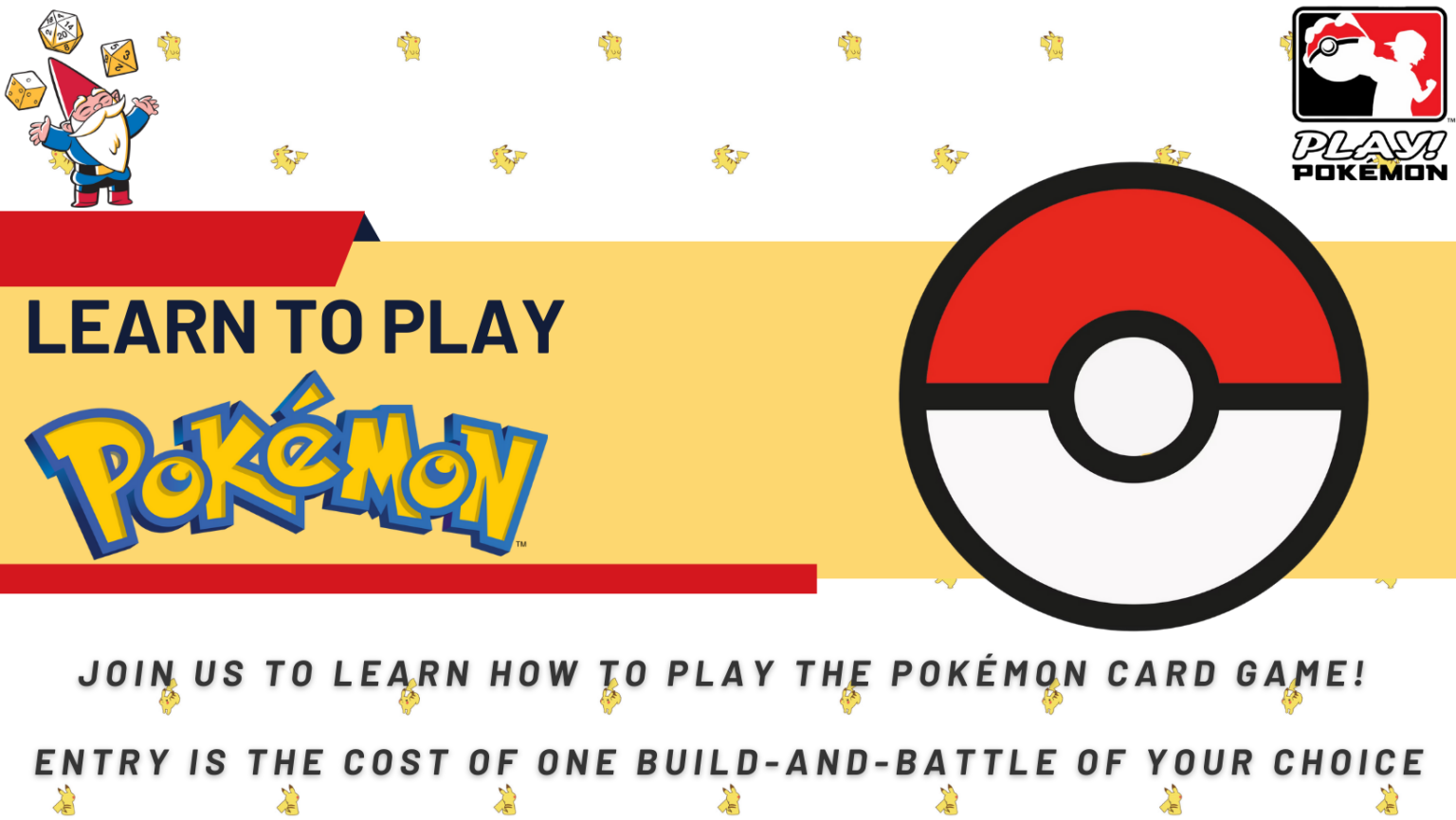 Learn To Play Pokémon! - Appleton East - 1 Build-and-Battle of your ...