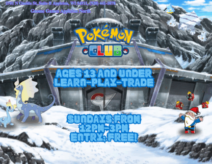 Pokémon Club at Gnome Games Appleton North - Gnome Games